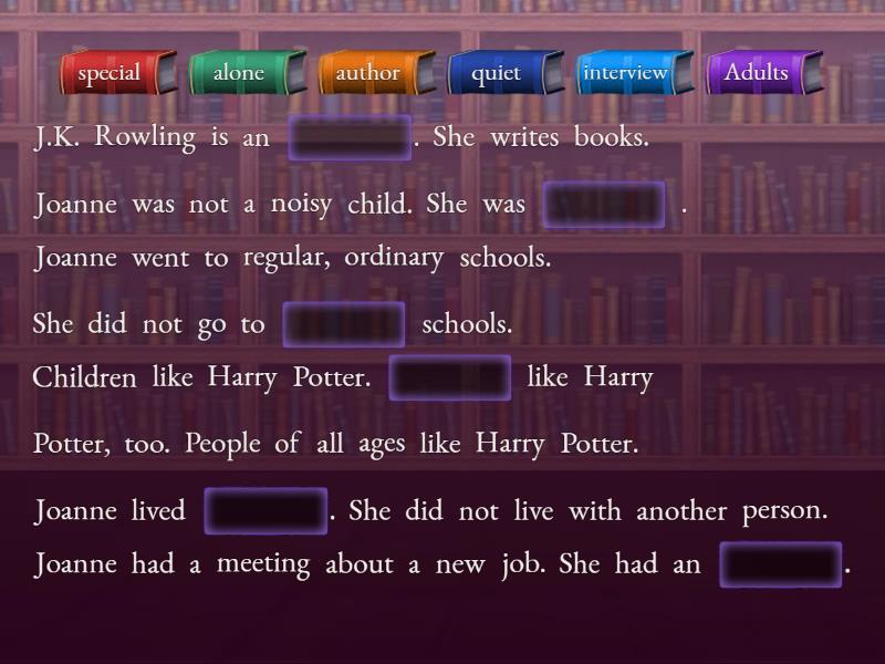 Harry Potter - Complete the sentence