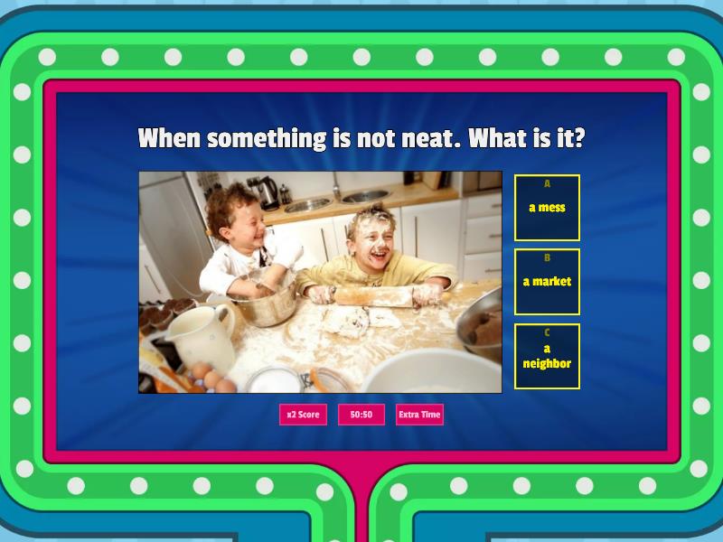 HMH Vocabulary Grade 1, Module 2/Week 1 (Dan Had a Plan) - Gameshow quiz