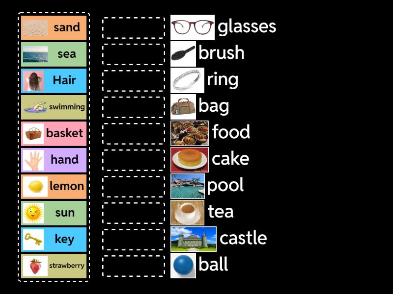 5B Ch2 Compound Noun - Two words go together to form a new word. - Match up