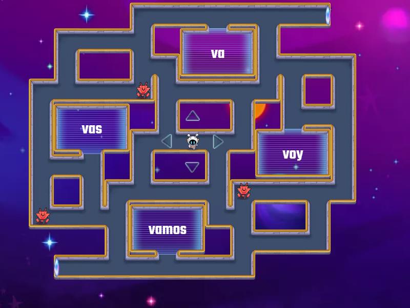 Verbo ir - Maze chase