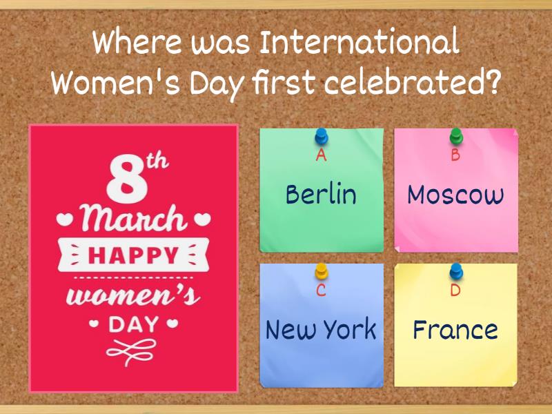 The Ultimate International Women's Day Trivia ! - Quiz