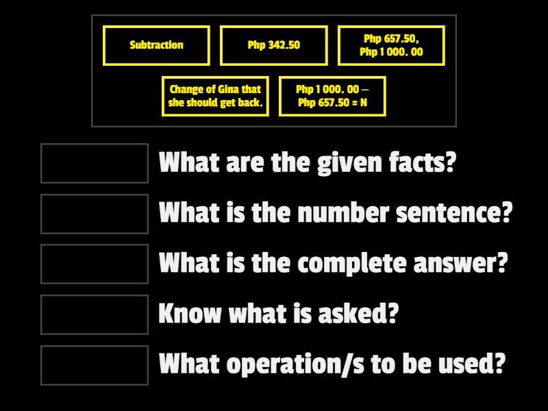 Solving Routine And Non Routine Word Problems Match Up 6290