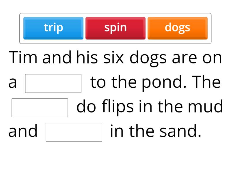 UFLI Lesson 36b: short i advanced review (CCVC, CVCC) Trip to the Pond ...