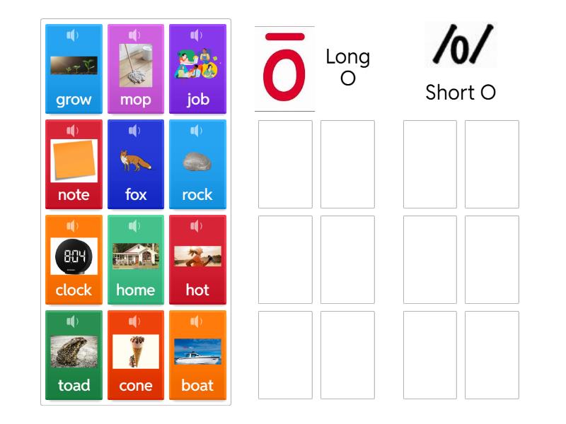 Long and Short O Sort - Group sort