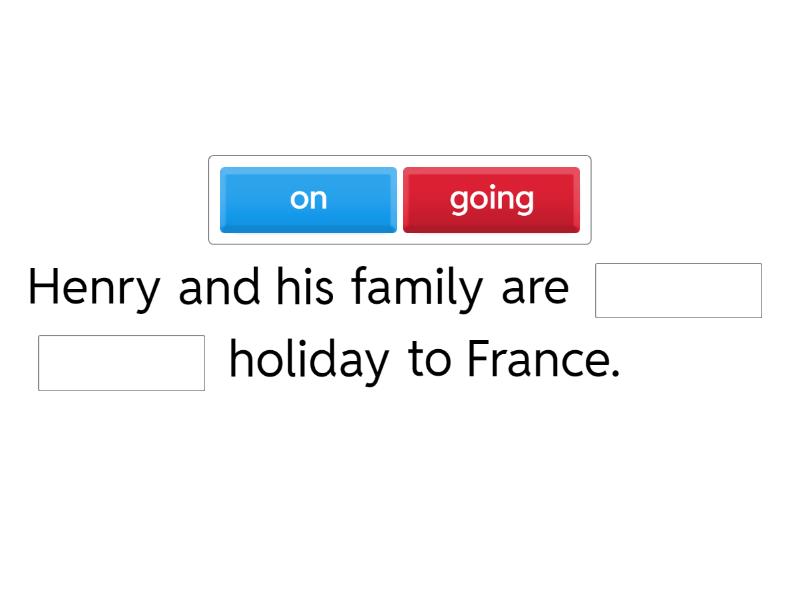 Horrid Henry's Holiday - Complete the sentence