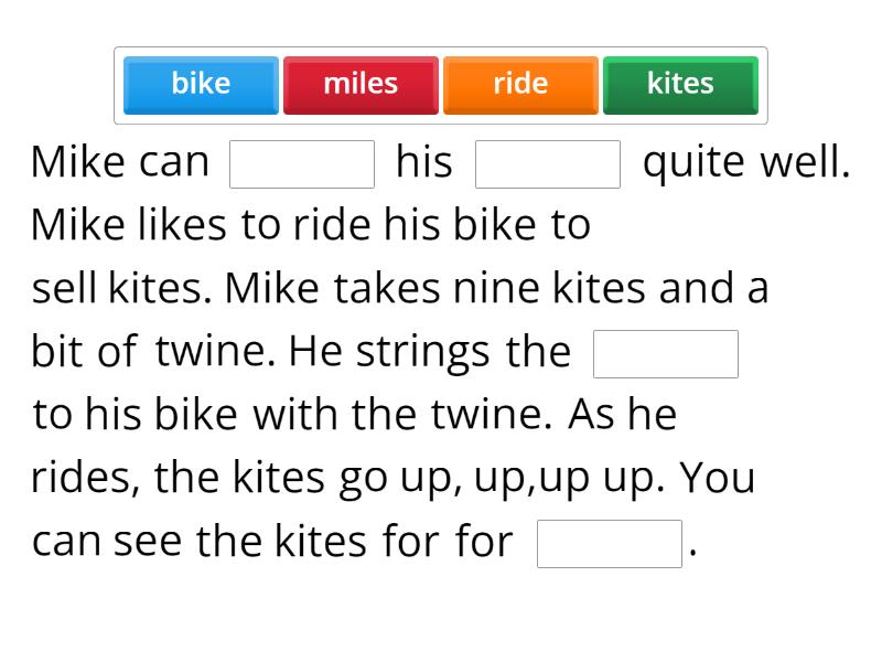 UFLI -Lesson 55 i-e - Complete the sentence