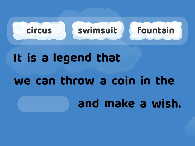 2025 Primary 3 Unit 3 Receptive Vocabulary (missing words) - Uzupełnij ...