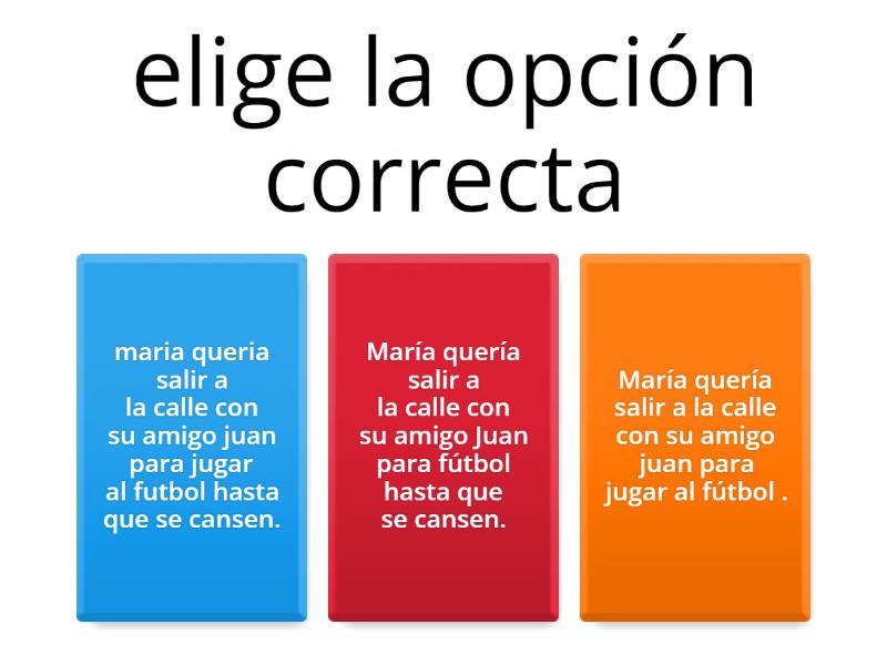 Uso de las mayusculas - Quiz