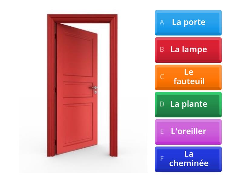 Les meubles et les objets de la maisons - Quiz
