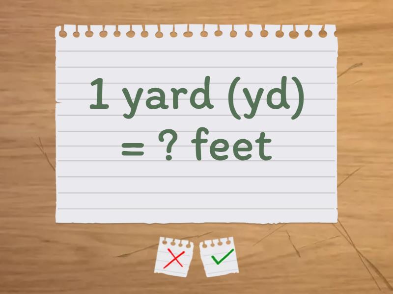 flashcard measurement - Flash cards