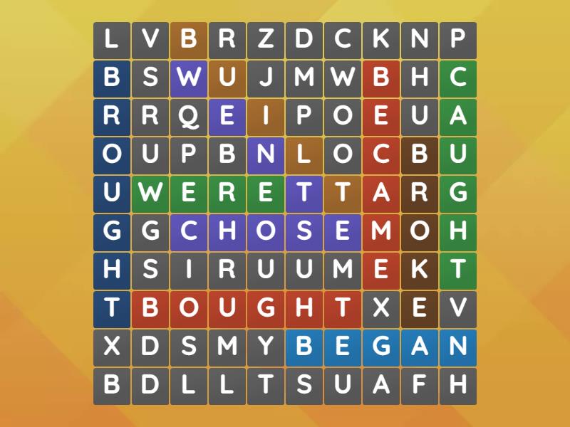 10 Irregular verbs I. - to be, go, become, begin, break, bring, build ...