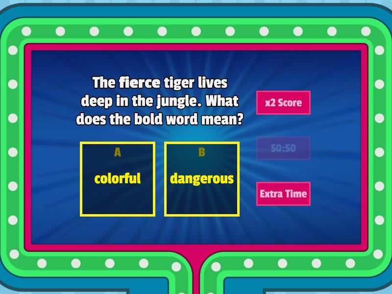 Grandma and the Great Gourd - Gameshow quiz