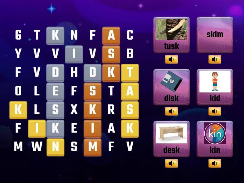 UFLI - Lesson 21 WORD SEARCH - Wordsearch