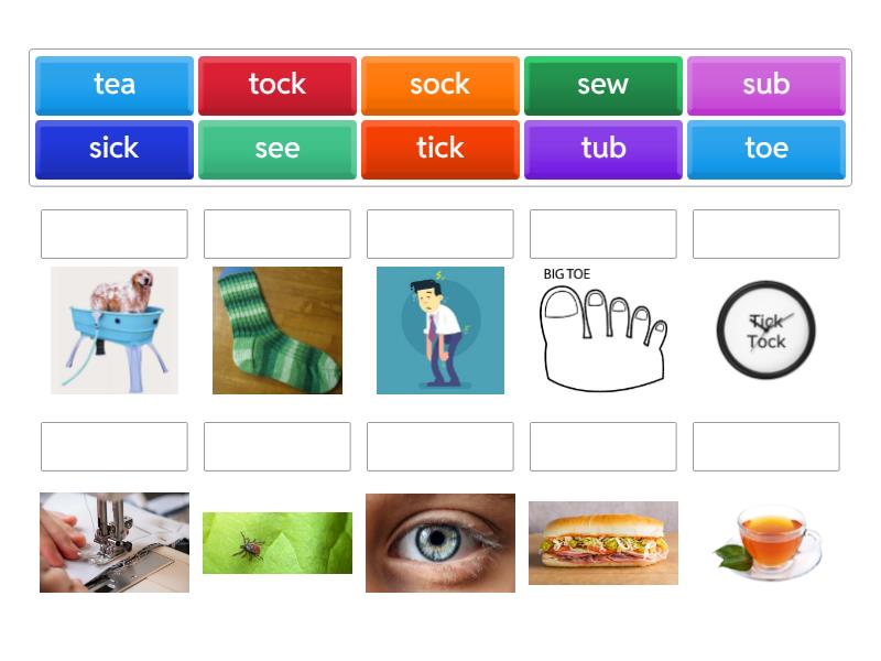 stopping minimal pairs s/t - Match up