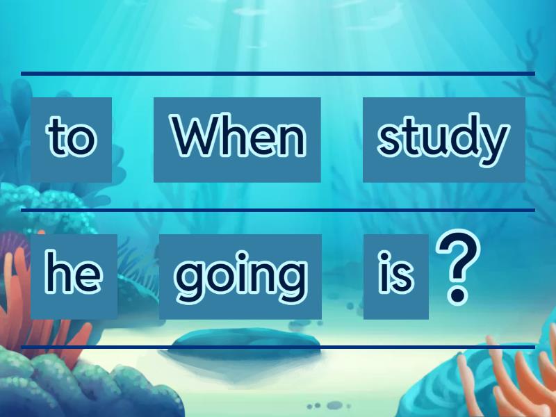 preguntas con GOING TO ¿QUÉ VAS A HACER? - Unjumble