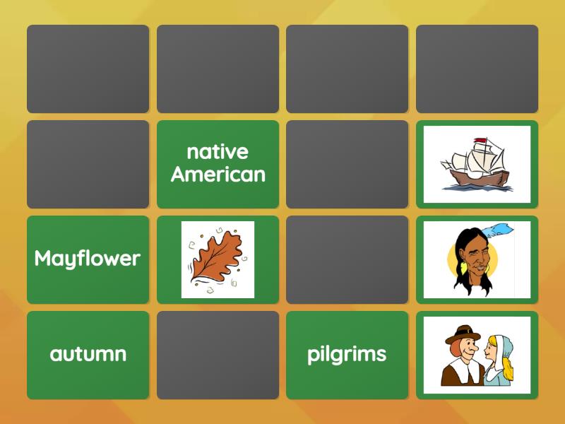 Thanksgiving - Matching pairs