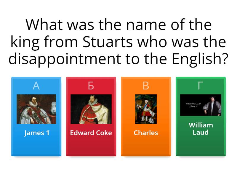 The Stuarts - Quiz