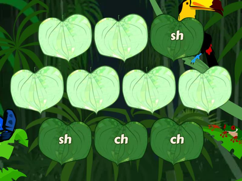 Jolly phonics group 6 - Matching pairs