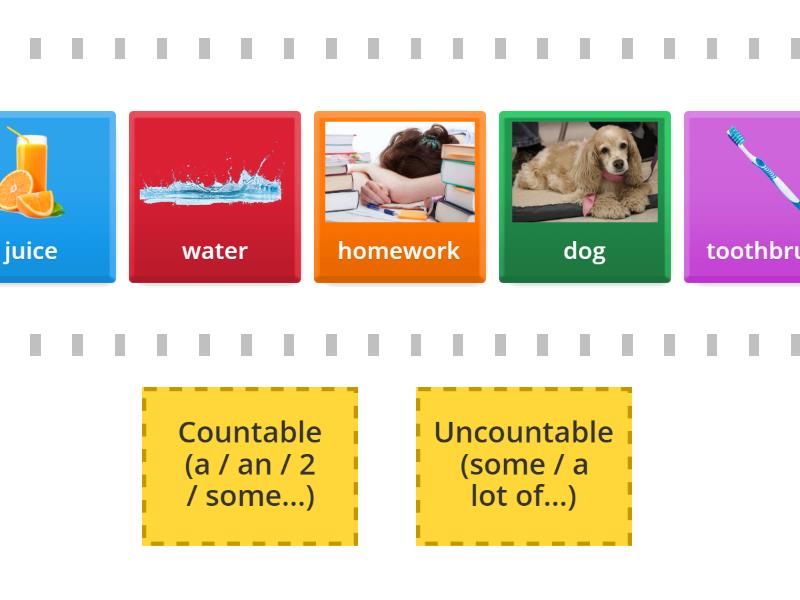 Countable or uncountable speed sort - Speed sorting
