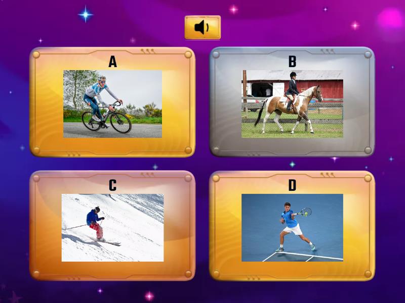 Unit 1: Lesson 2: Les sports et les activites - Quiz