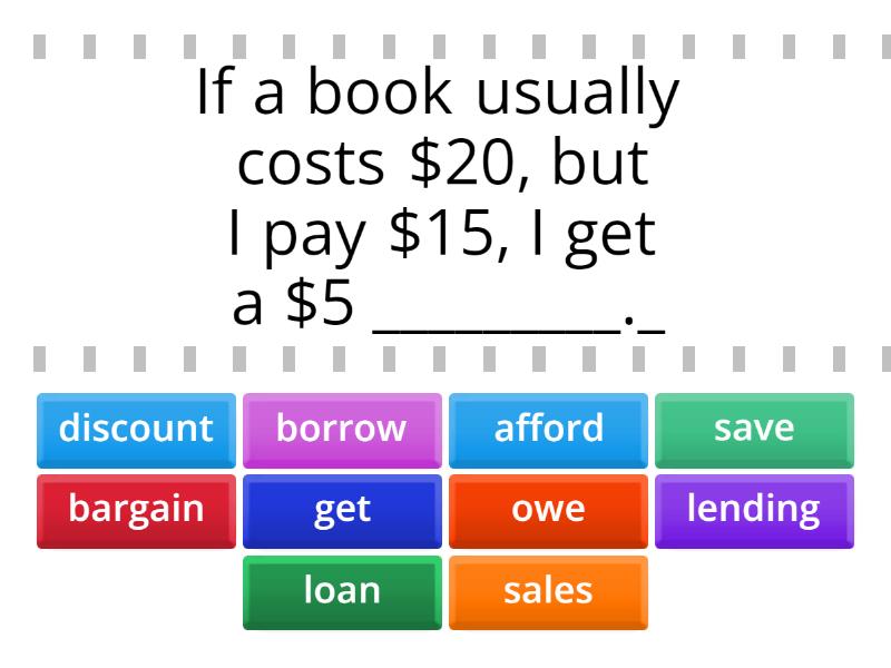 3A PI money warm up - Find the match