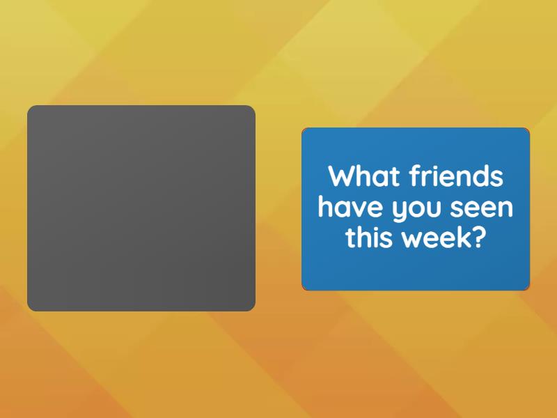 Present Perfect – Unfinished Time Periods - Speaking cards