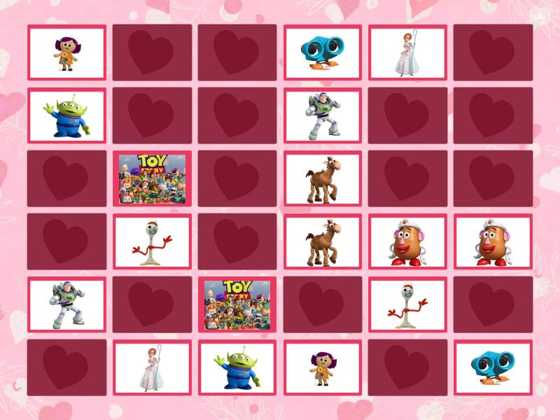 TOY STORY - Matching pairs