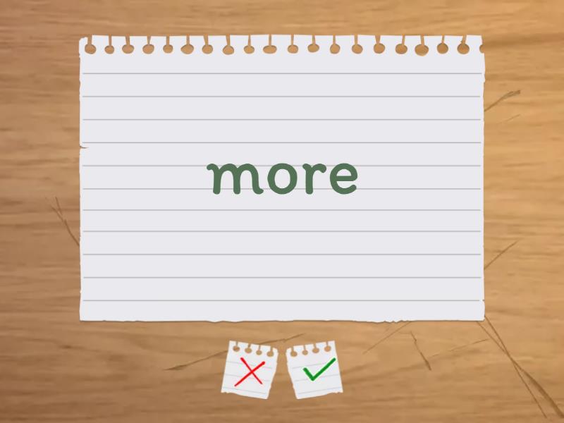 5.- BLUE TRICKY WORDS (PART 1) - Flash cards