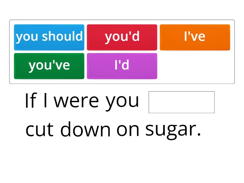 unreal conditionals - Complete the sentence