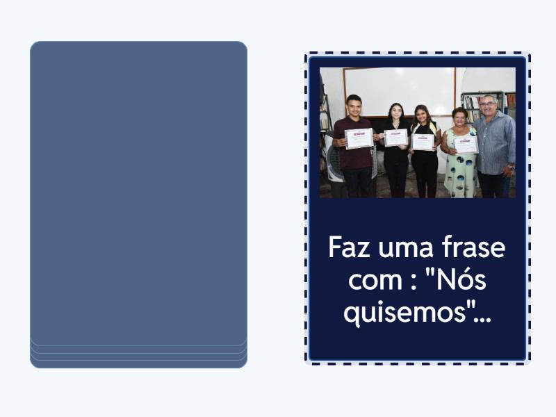 Verbo Querer - Speaking cards