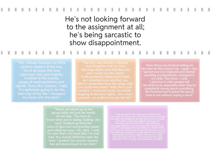 Interpreting Verbal Irony - Find the match