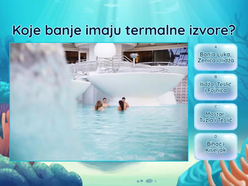 Podzemne vode - Quiz