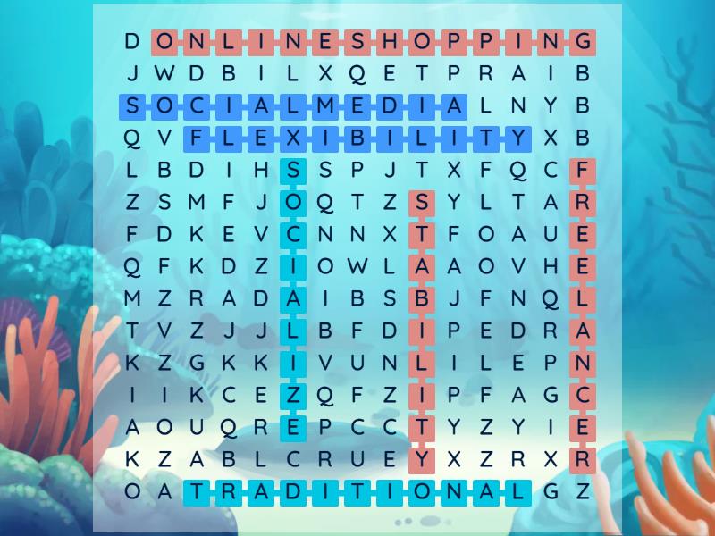 Word Search _ Gen Y & Gen Z - Wordsearch