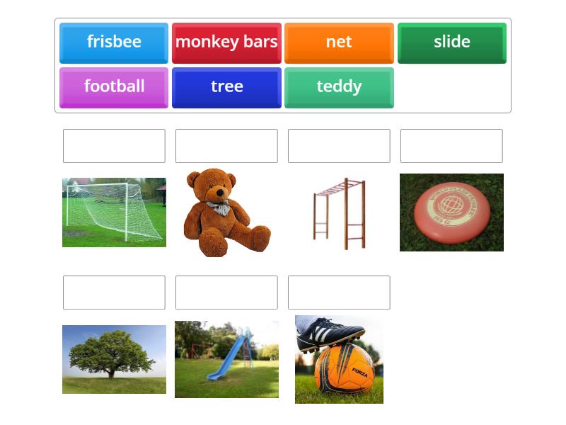 Unit 5 Things in the Park (2) - Match up