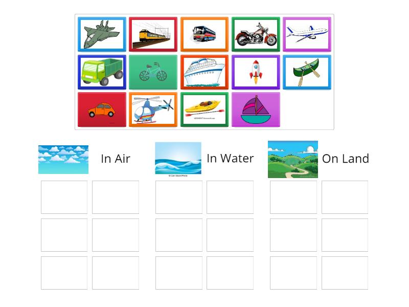 Transportation - Group sort