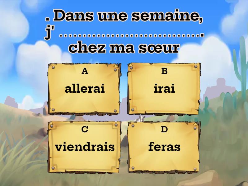 Futur simple - Quiz