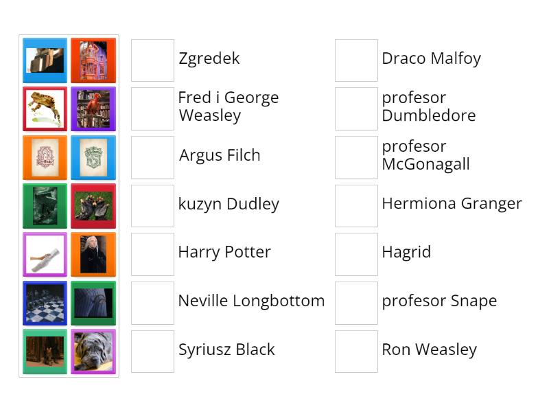 Harry Potter - Match up