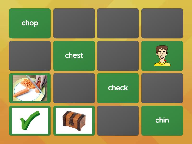 UFLI -Lesson-48 - 'ch' - Matching pairs