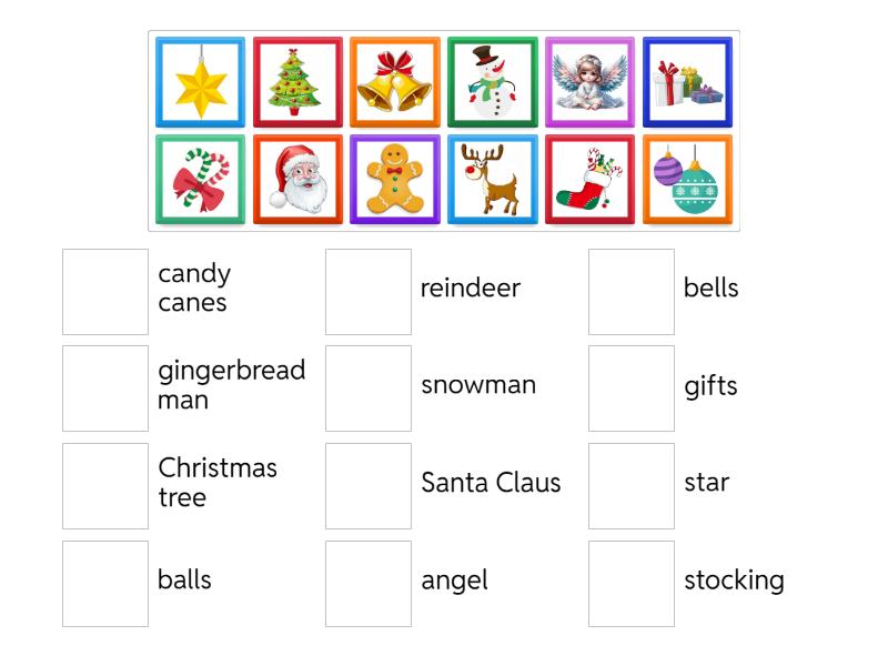 Christmas - Match up