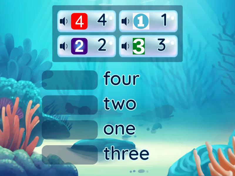 Numbers - Match up Numbers - Match up