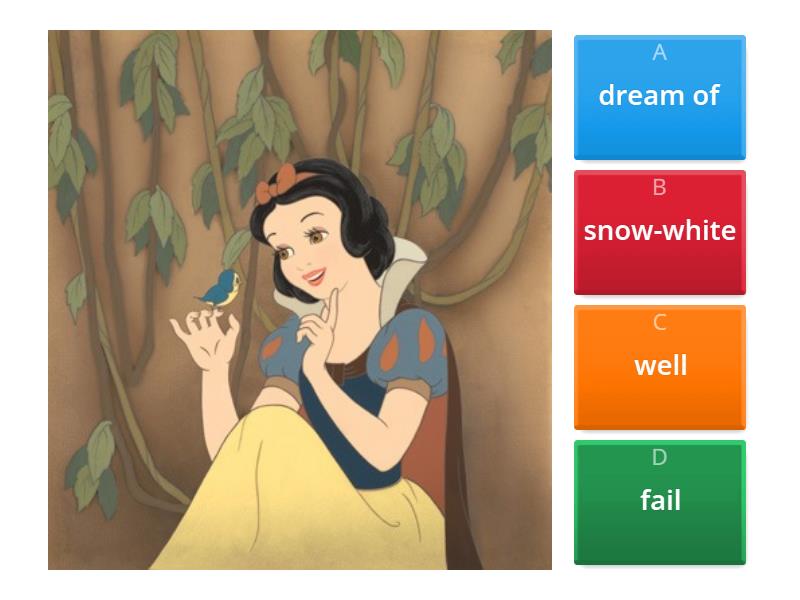 snow white and 7 dwarfs - Quiz