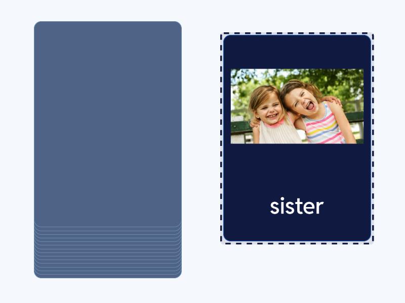 My Family - Speaking cards