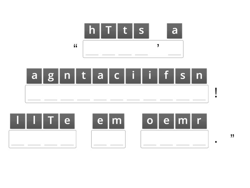 Expressions to express interest - Anagram