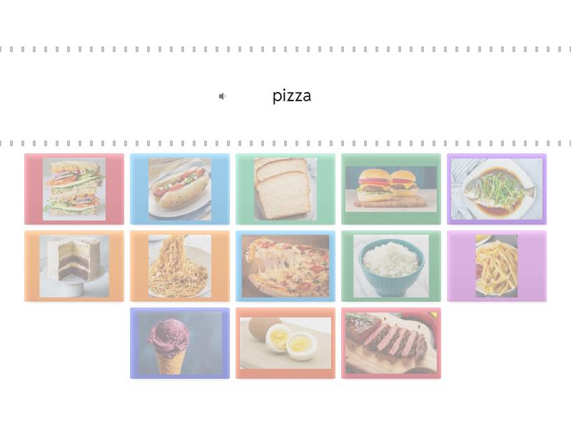 P3 Food - Find the match