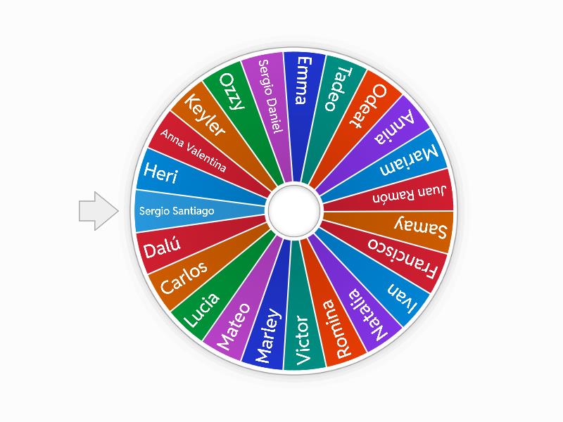 Asistencia 2c - Spin the wheel
