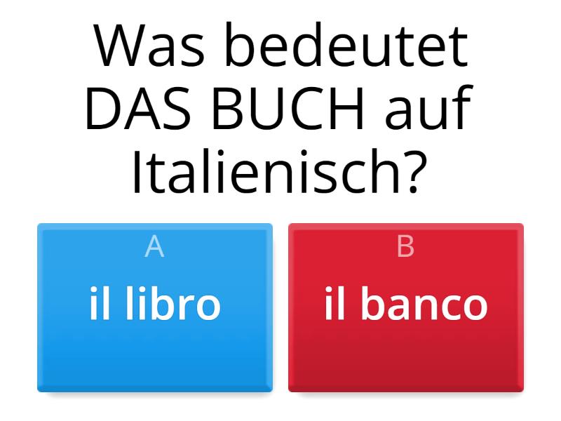 Das Wortschatz - Quiz