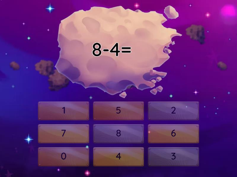 Subtracting 4 Game - Find the match