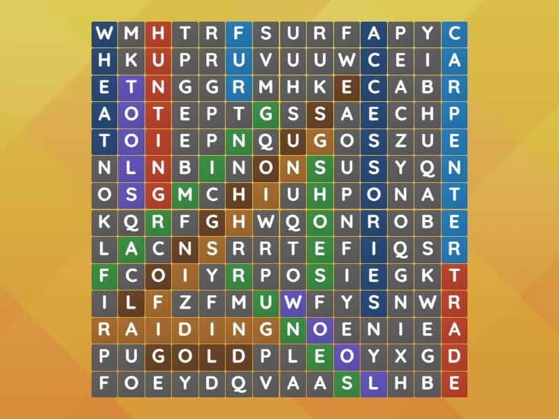 Vikings 2 - Sopa de letras