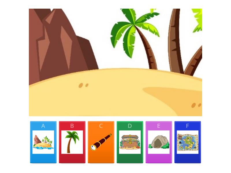 Treasure hunt GUESSING GAME - Quiz