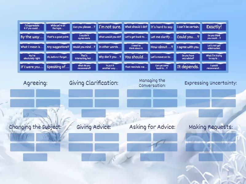 communicative prs part II - Group sort